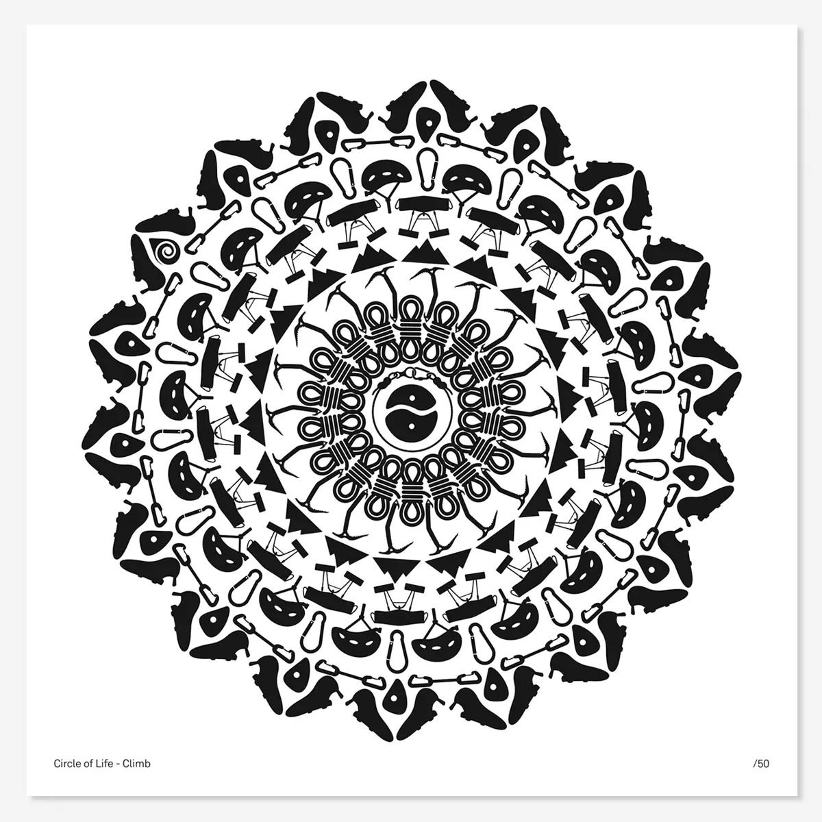 Circle of Life Climb poster – Limited Edition